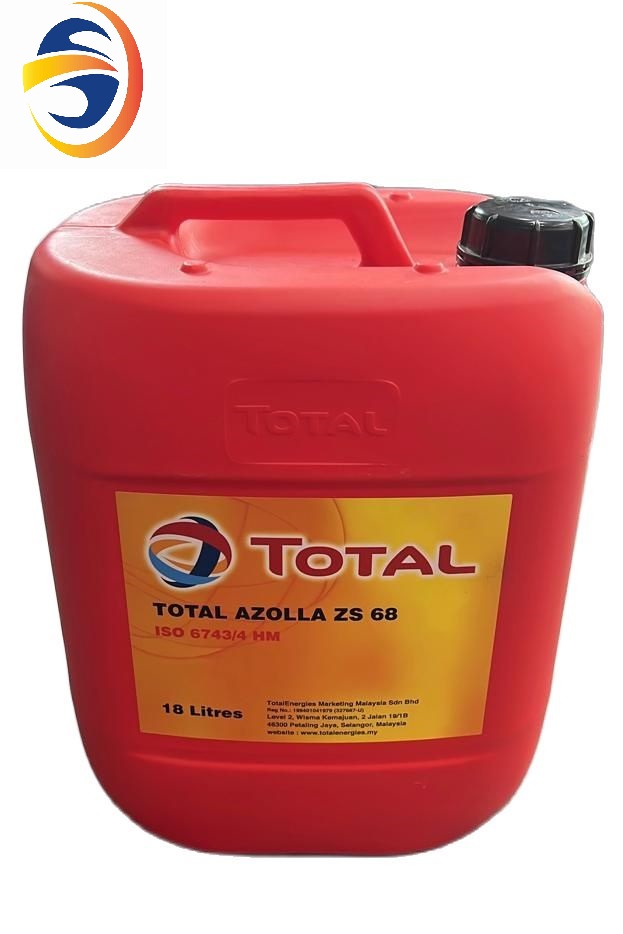 TOTAL AZOLLA ZS68 HYDRAULIC OIL (18 LTRS) | Lazada