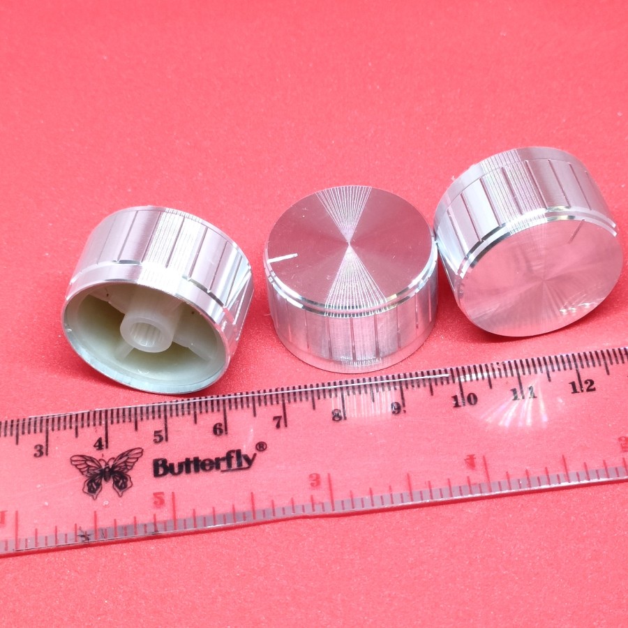 knop potensio 30mm SILVER BESI | Lazada Indonesia