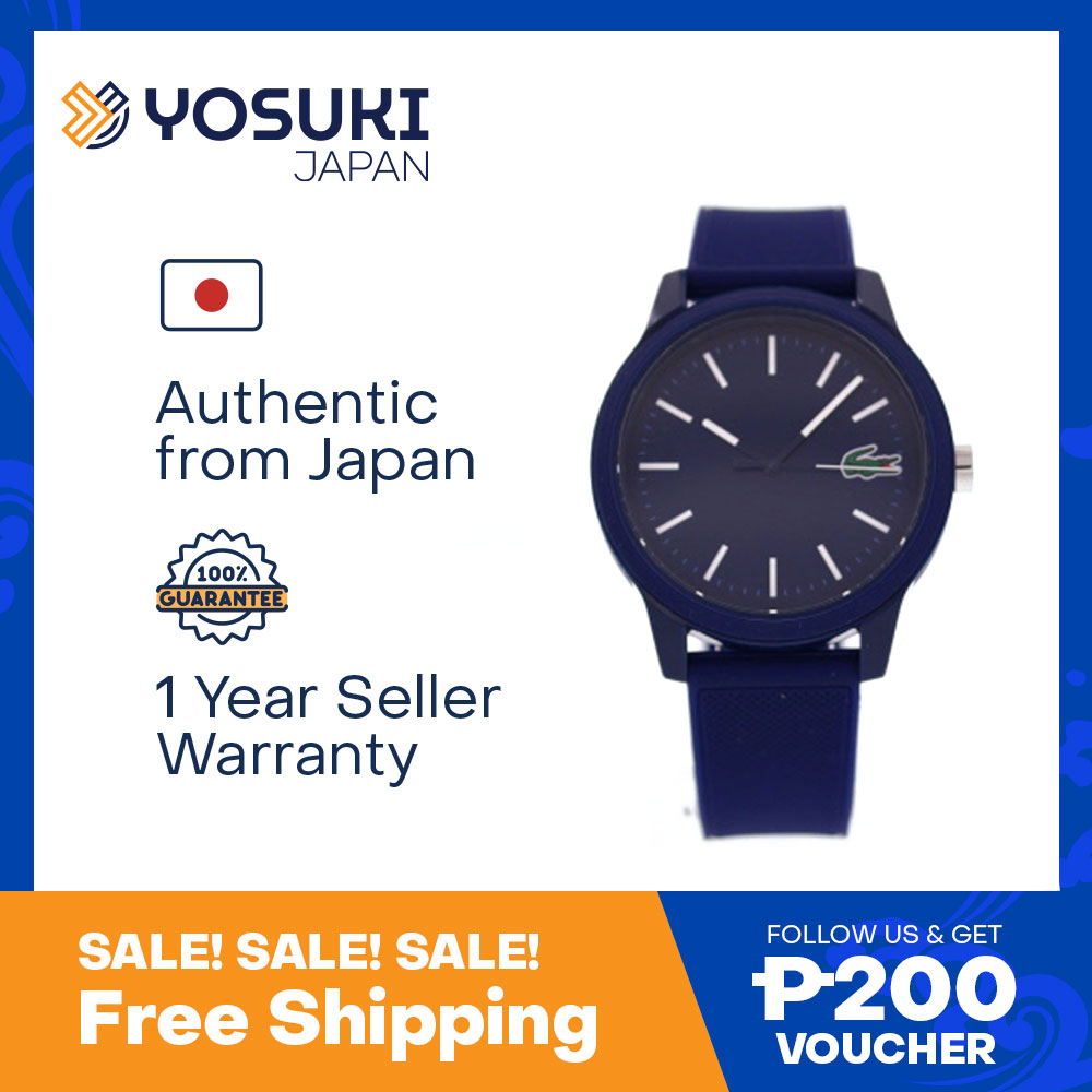 LACOSTE 2010987 Wrist Watch For Men from YOSUKI JAPAN | Lazada PH