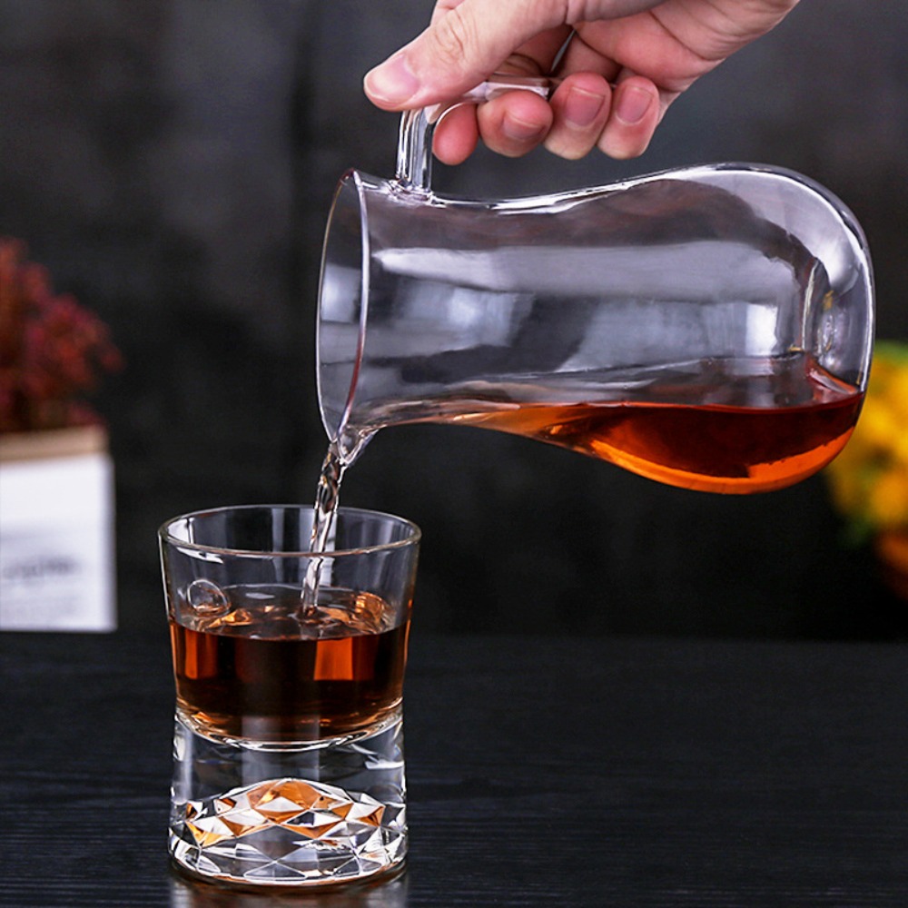 Separator Transparent Acrylic Decanter Unbreakable with Sacle Cold ...