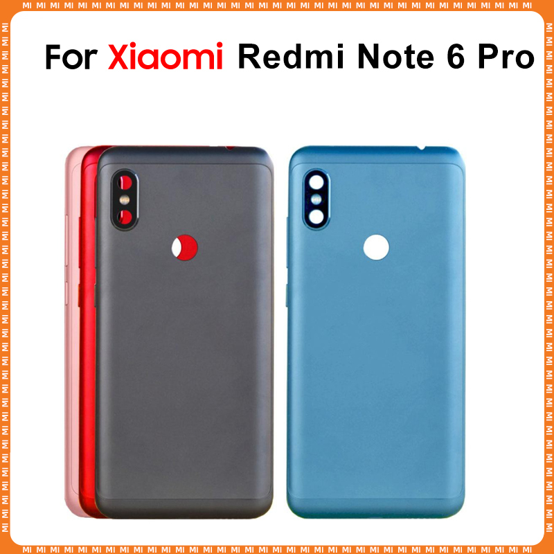 Wenefang Note 6 Pro Back Battery Housing For Xiaomi Redmi Note 6 Pro ...