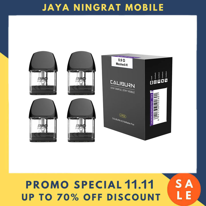 Jaya Ningrat Mobile - CARTRIDGE CALIBURN A2 REFILLABLE POD 0.9 ...