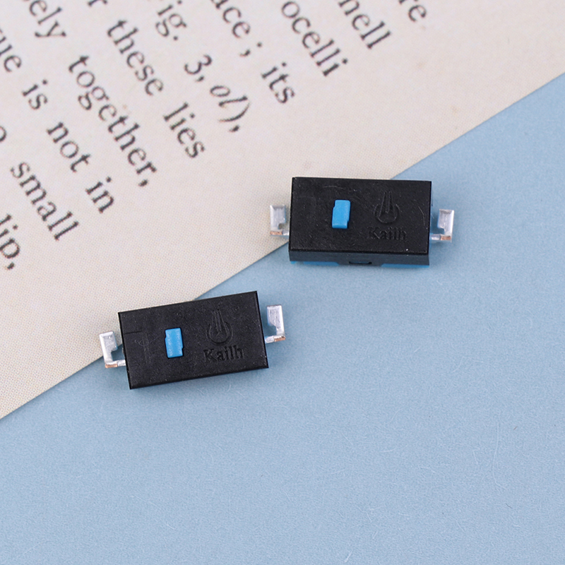2Pcs Blue dot Mini Two-Legged Mouse Micro Switch For M905 Side Key G502 ...