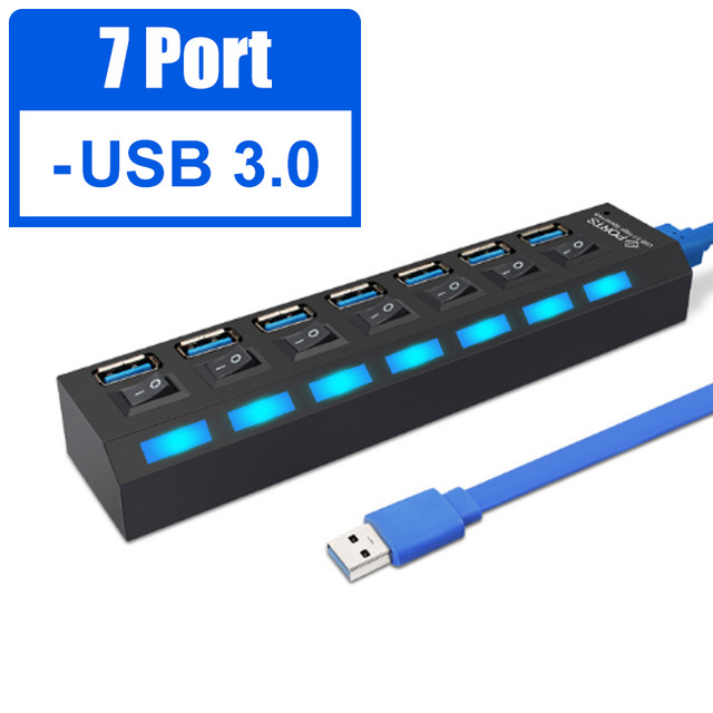 SG STOCK - TYPE C USB HUB 3.0 4 PORTS HIGH SPEED EXTENSION SPLITTER ...