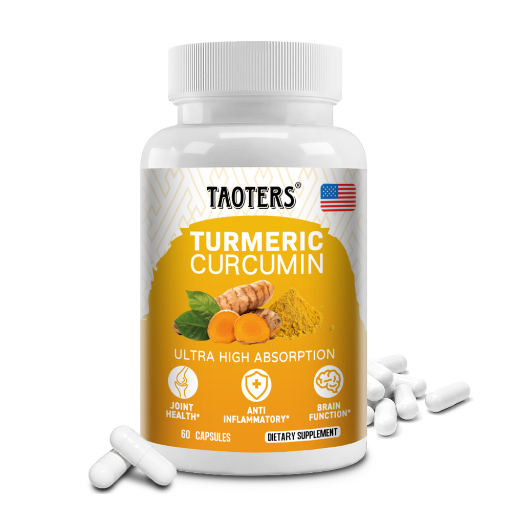TAOTERS Curcumin Supplement - Chondroitin Sulfate Joint Supplement ...