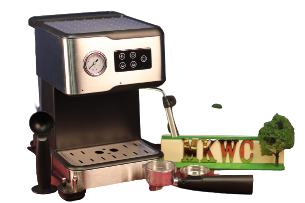 Espresso Coffee Machine with Steam Wand 3 Temperature Settings Fast ...