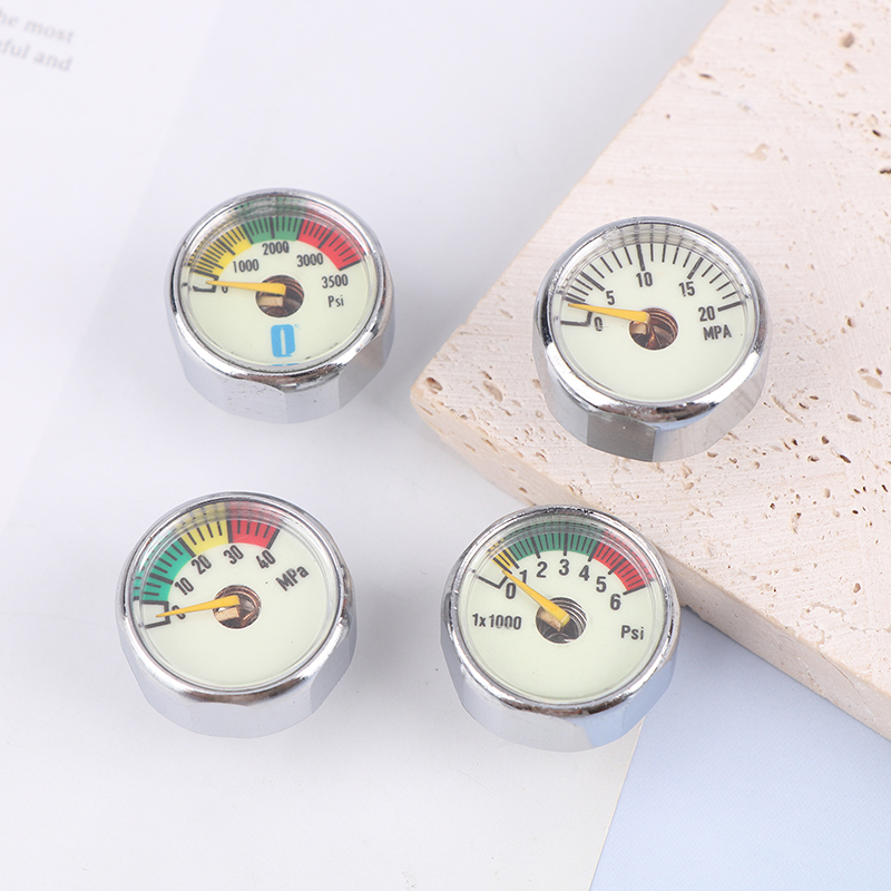 Air Mini Micro Pressure Gauge Manometer | Thread M10 M8 | 5MPA 10MPA ...