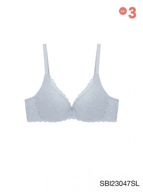 Sabina Modern V Level 3 Wired Bra Style No. SBI23047SL - Light Grey ...