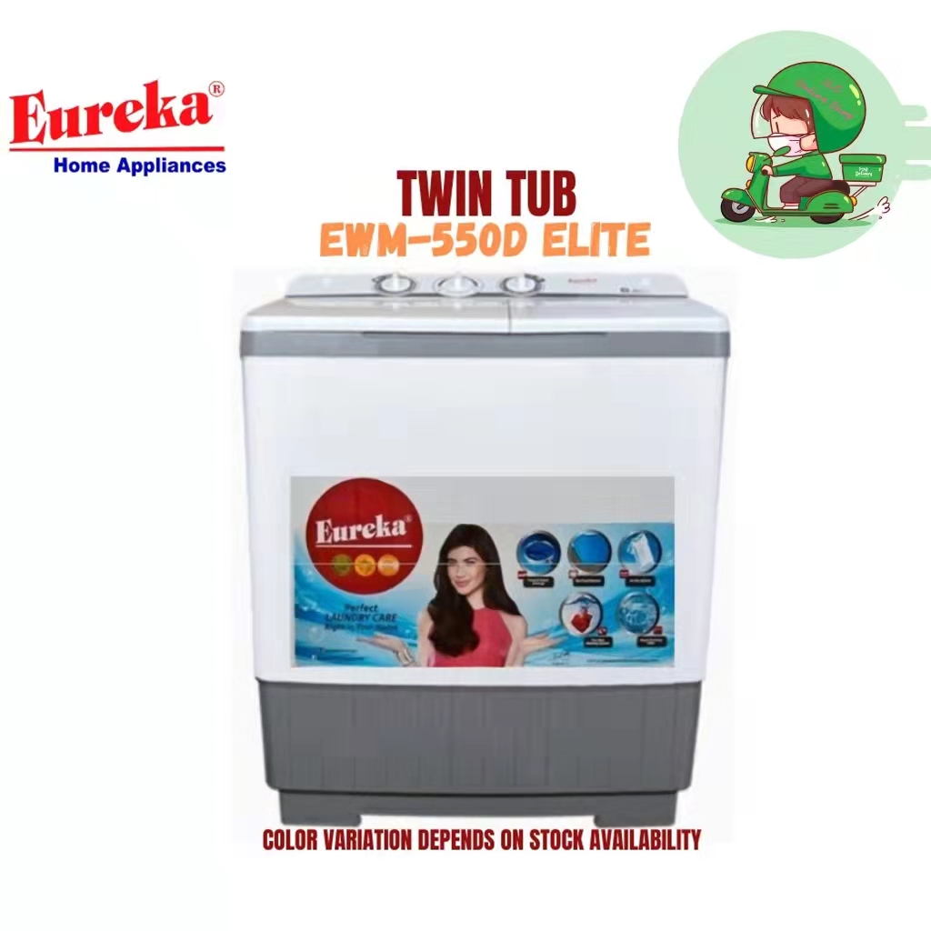 EUREKA TWIN TUB WASHING MACHINE EWM-550D ECO | Lazada PH