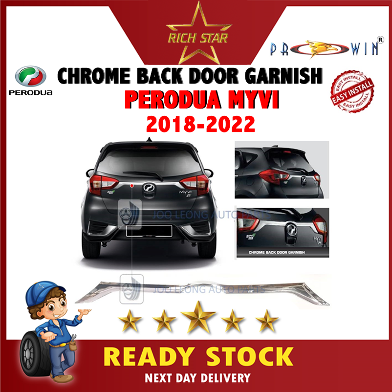 Perodua Myvi 3RD 2018-2021/GEAR UP/BACK DOOR/REAR BOOT/TRUNK/BONNET ...