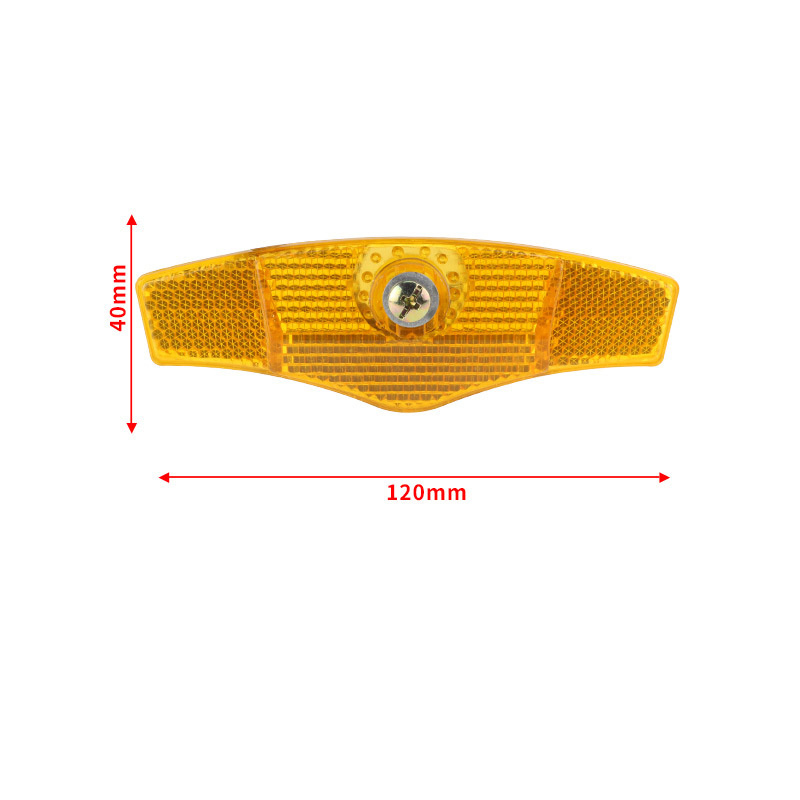 1pcs Rectangle Reflective Reflector Motorcycle Motorbike ATV Scooter ...