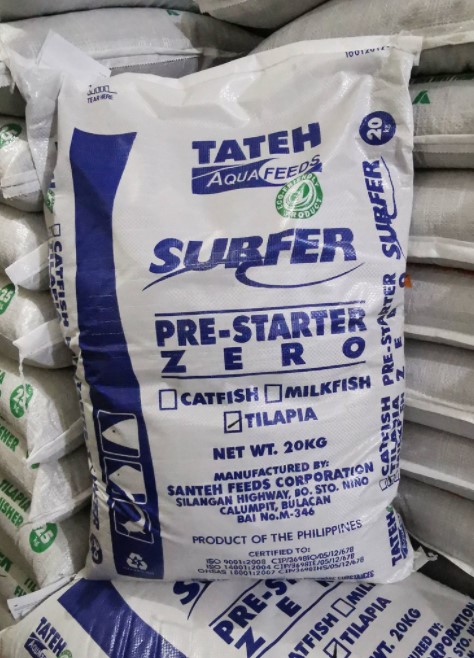 Tateh Aquafeeds Surfer Pre-Starter Zero 1kg Tilapia Catfish Milkfish ...