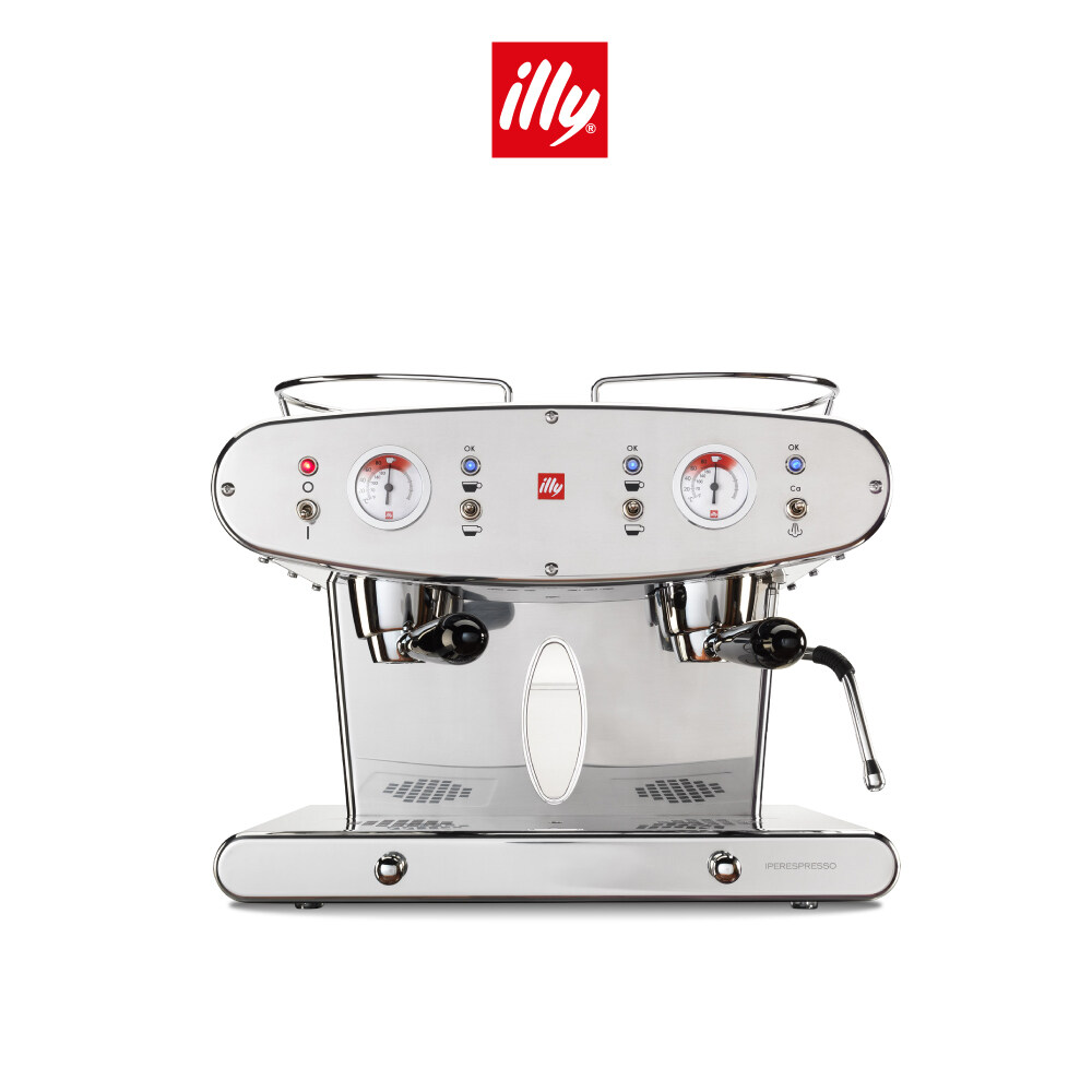 ILLY เครื่องชงกาแฟแคปซูล รุ่น X2.2 สีสแตนเลส - ILLY - ThaiPick