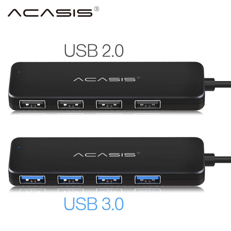 【c5d9f819】2.0 Hub Multi USB Hub 2,0 4 Port For PC Computer Accessories ...
