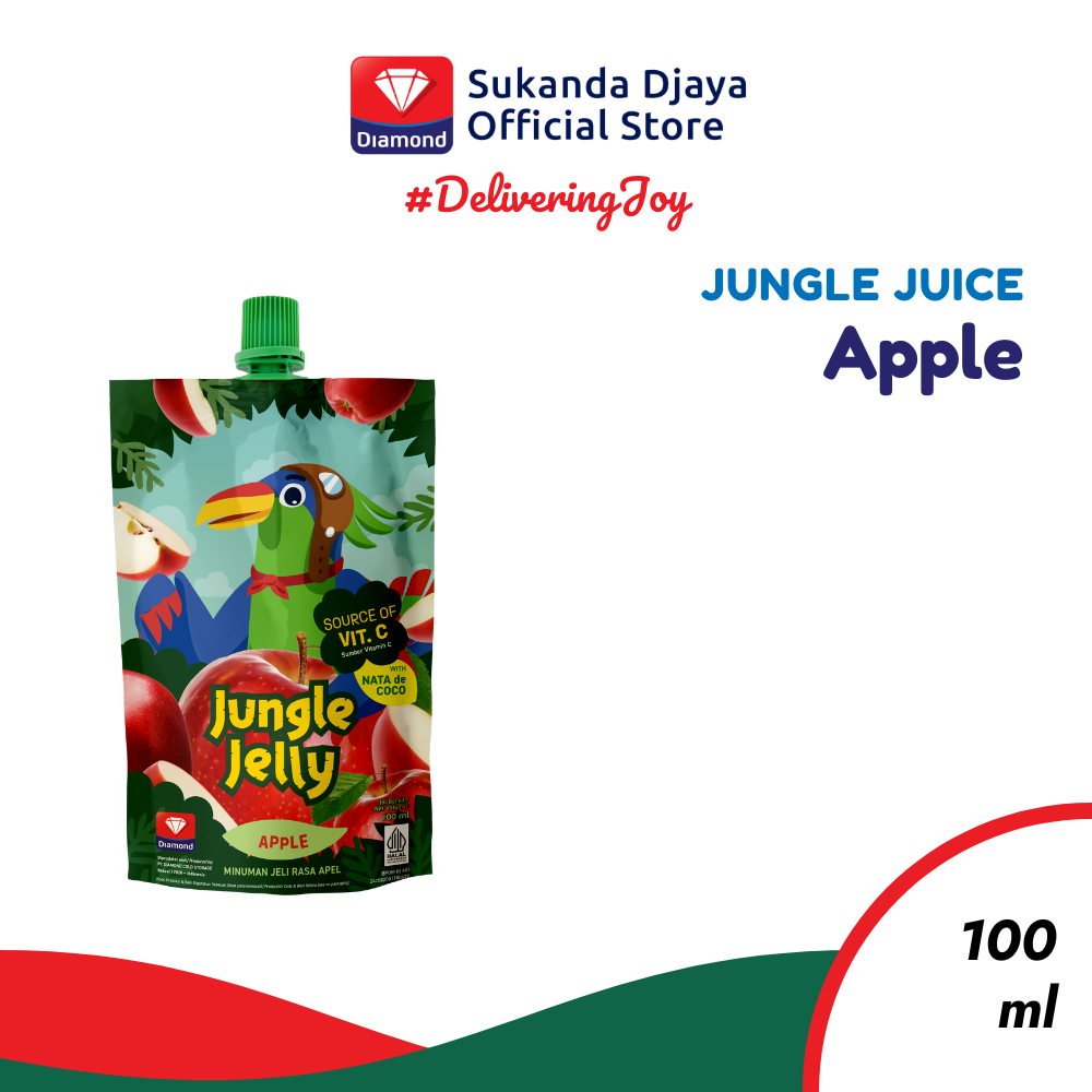 Jungle Juice Jelly Apple 100 ML | Lazada Indonesia