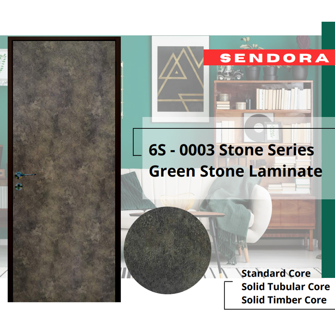 (PRE ORDER) SENDORA 6S VINYL LAMINATED DOOR 3ft X 7ft / WOODEN DOOR ...