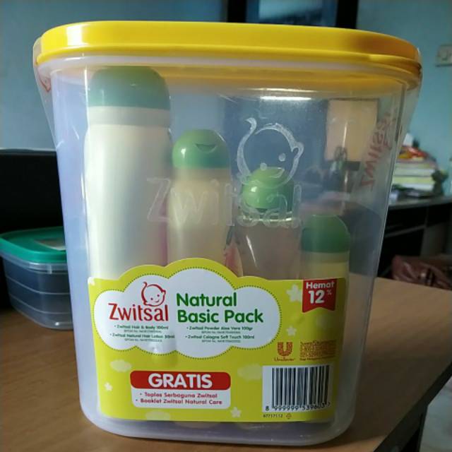 ZWITSAL NATURAL BASIC/ Zwitsal Natural Basic Pack 4 in 1/ ZWITSAL ...