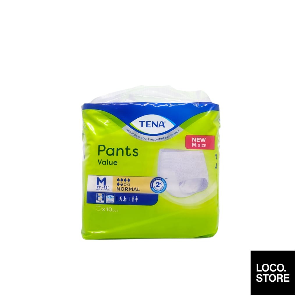 TENA Adult Diaper Pants Value Medium 10s | Lazada