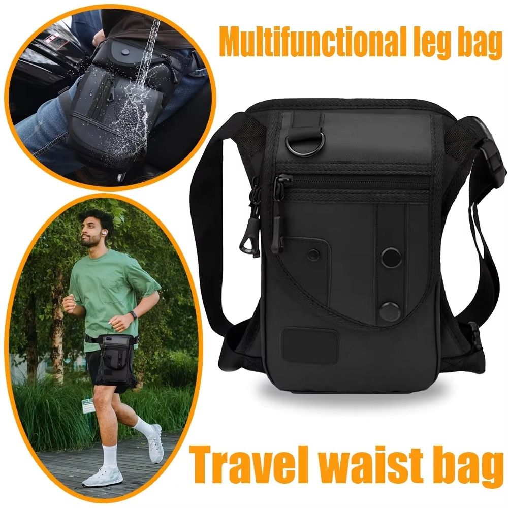 Hanging Waist Multifunctional Travel Waist Bag Travel Leg Side Cycling ...
