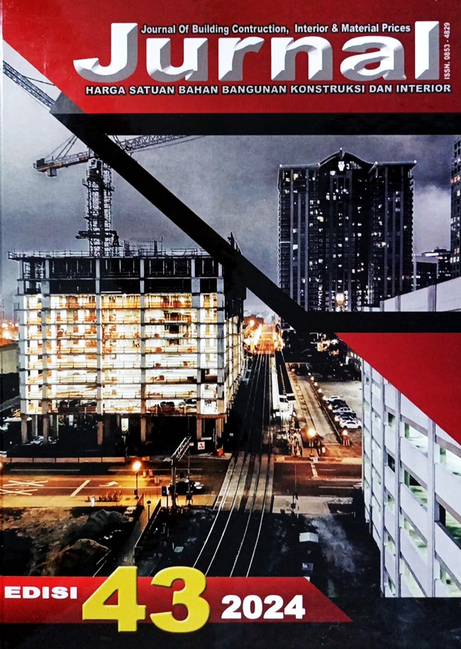 Jurnal Harga Satuan Bahan Bangunan Konstruksi & Interior Edisi 43 Tahun 2024 | Lazada Indonesia