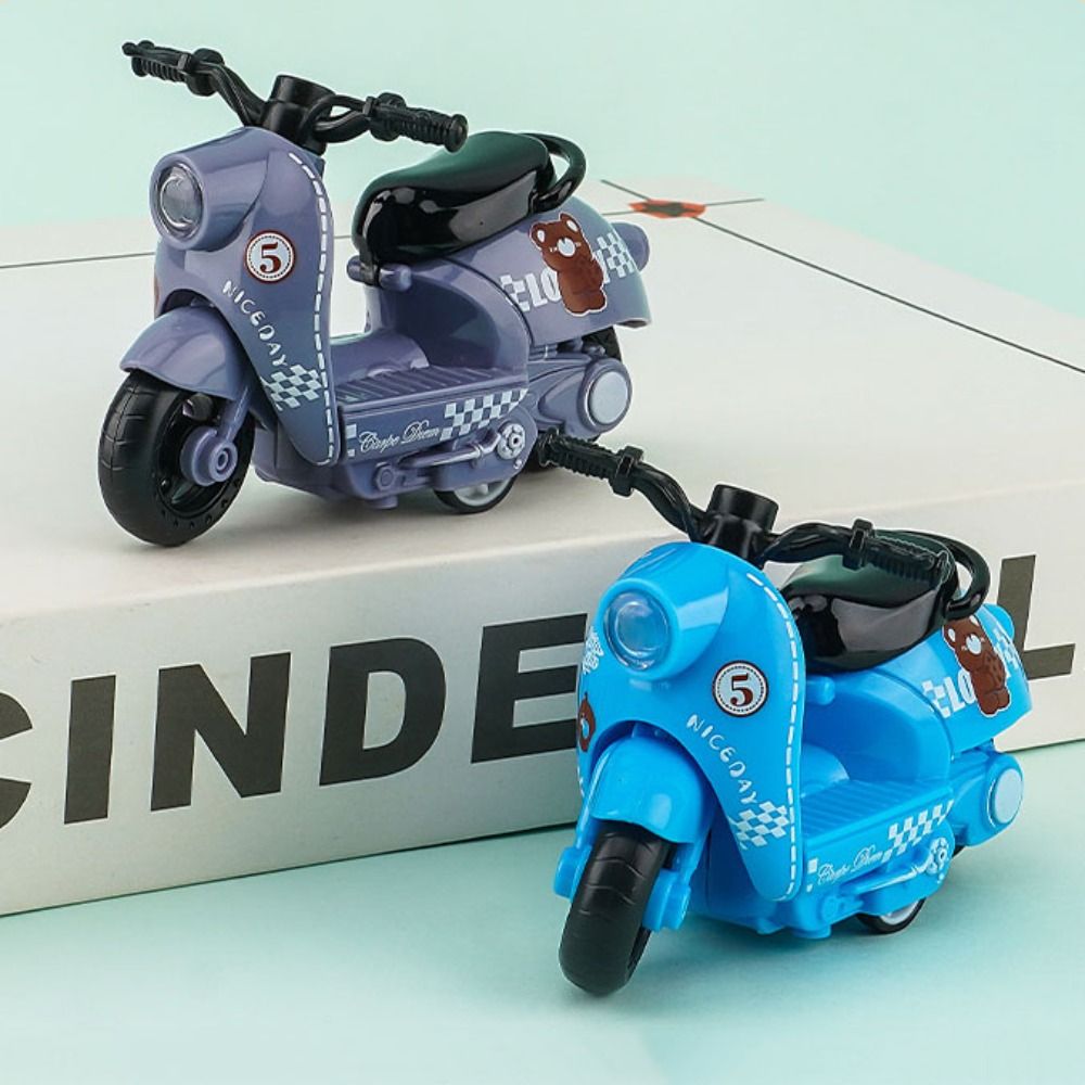 Creative Miniature Alloy Motorcycle Model Diecast Inertia Simulation ...