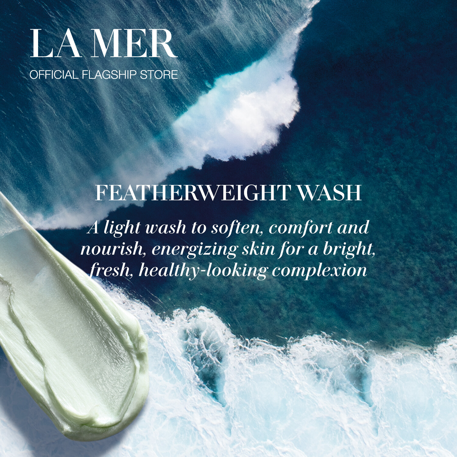 【แท้】La Merคลีนซิ่งโฟม Hydrating Deep Cleansing Face Wash Soothing - La ...