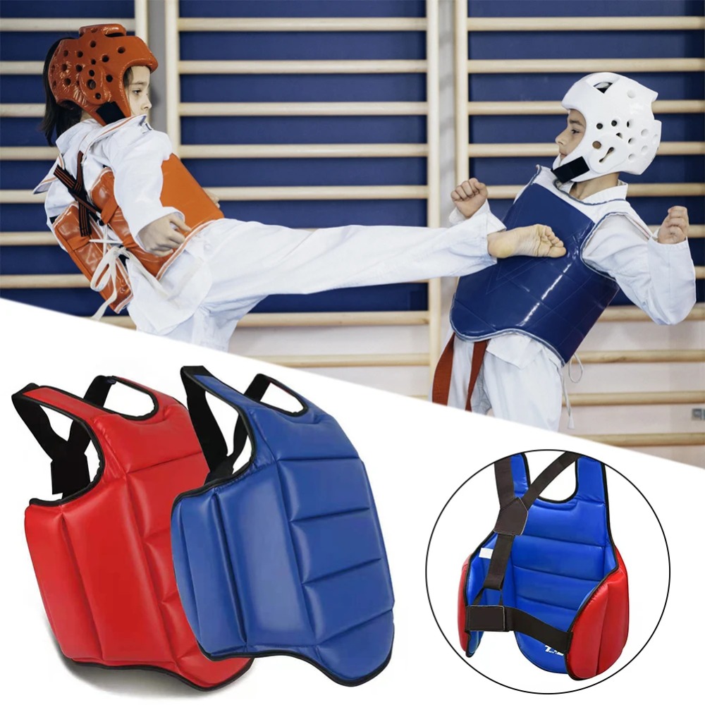 Karate Breastplate Soft Training Uniform for Taekwondo Target Foam ...