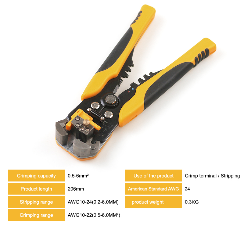 【StyleVoyager】Crimper Cable Cutter Automatic Wire Stripper Multifunctional Stripping Tools ...