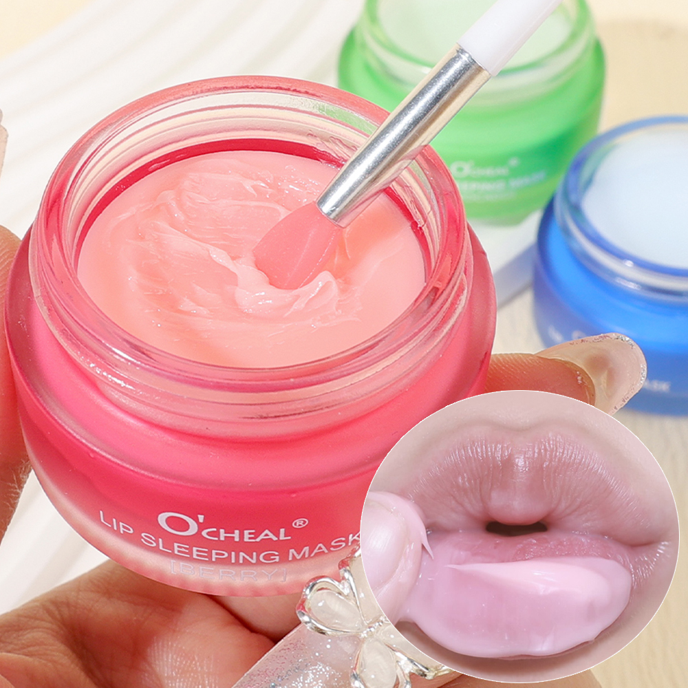 Korea Lip Sleep Mask Night Sleep Maintenance Moisturizing Lipsgloss ...
