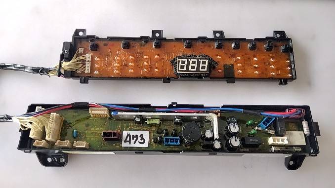 อันที่ 473 บอร์ดถอดเครื่องซักผ้า ฮิตาชิ SF-85KJS บอร์ดเพาเวอร์ A143B ...