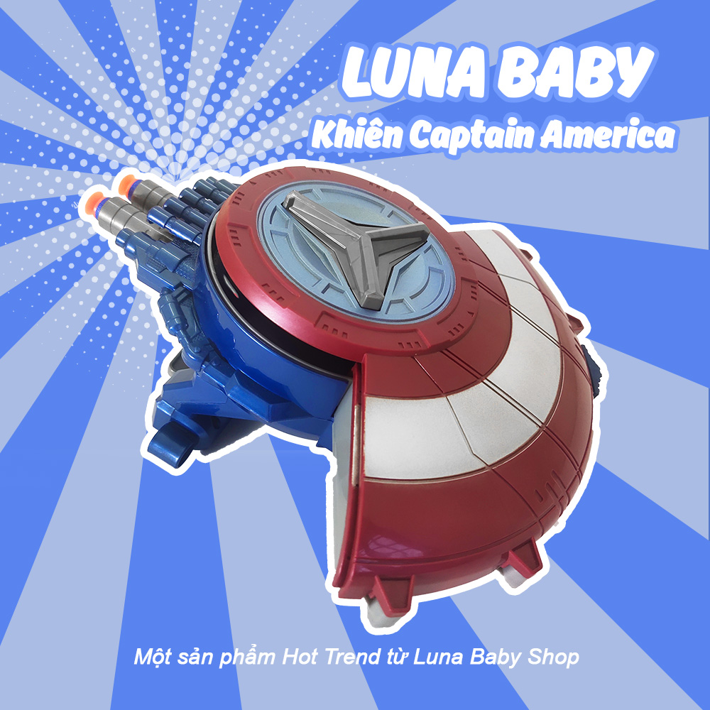 Khiên Captain Marver - Khiên captain america, Đồ chơi thông minh, đồ ...