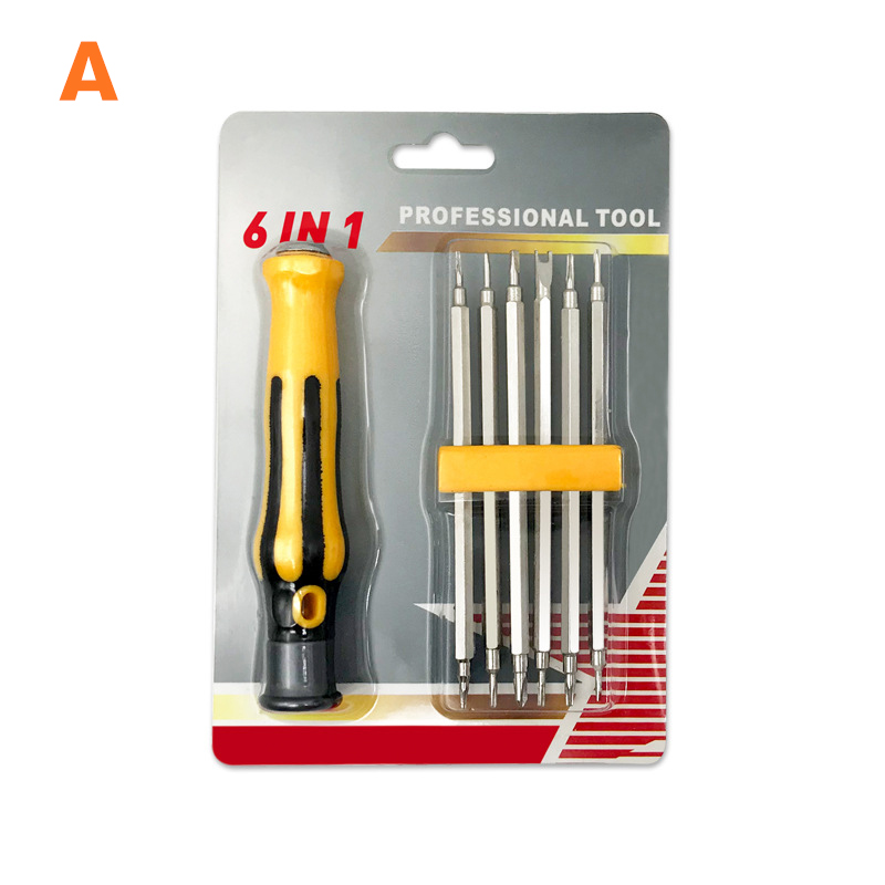 6-in-1 high intensity magnetic specialmulti-function screwdriver bit ...