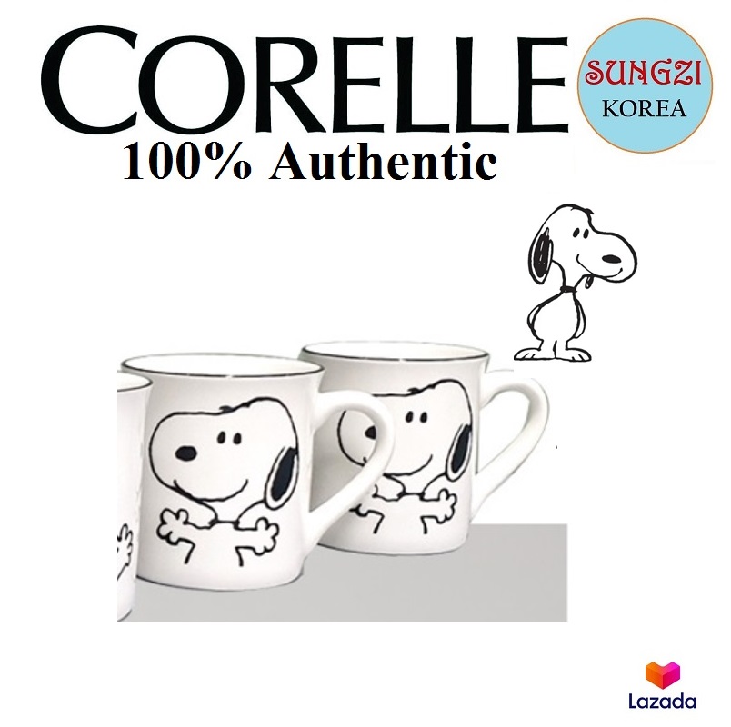 CO RELLE Coordinates X Peanuts Mug 380ml 2 Piece Set Snoopy | Lazada PH
