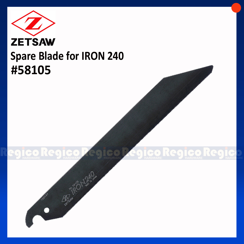 Zetsaw Iron 240 Hand saw for Metal Hacksaw Regico Hardware | Lazada PH