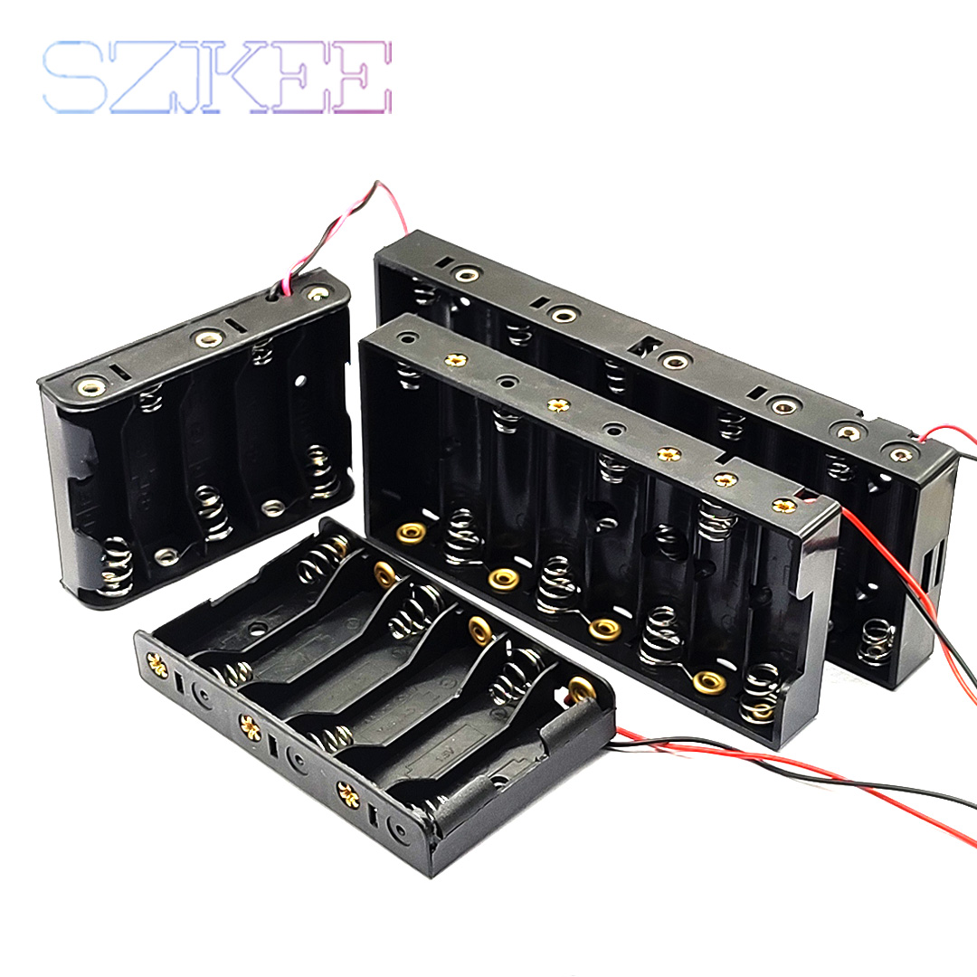 Aa Holder Aa Storage Case 5/6/8/10 Slot Aa Box Case With Cable Series ...