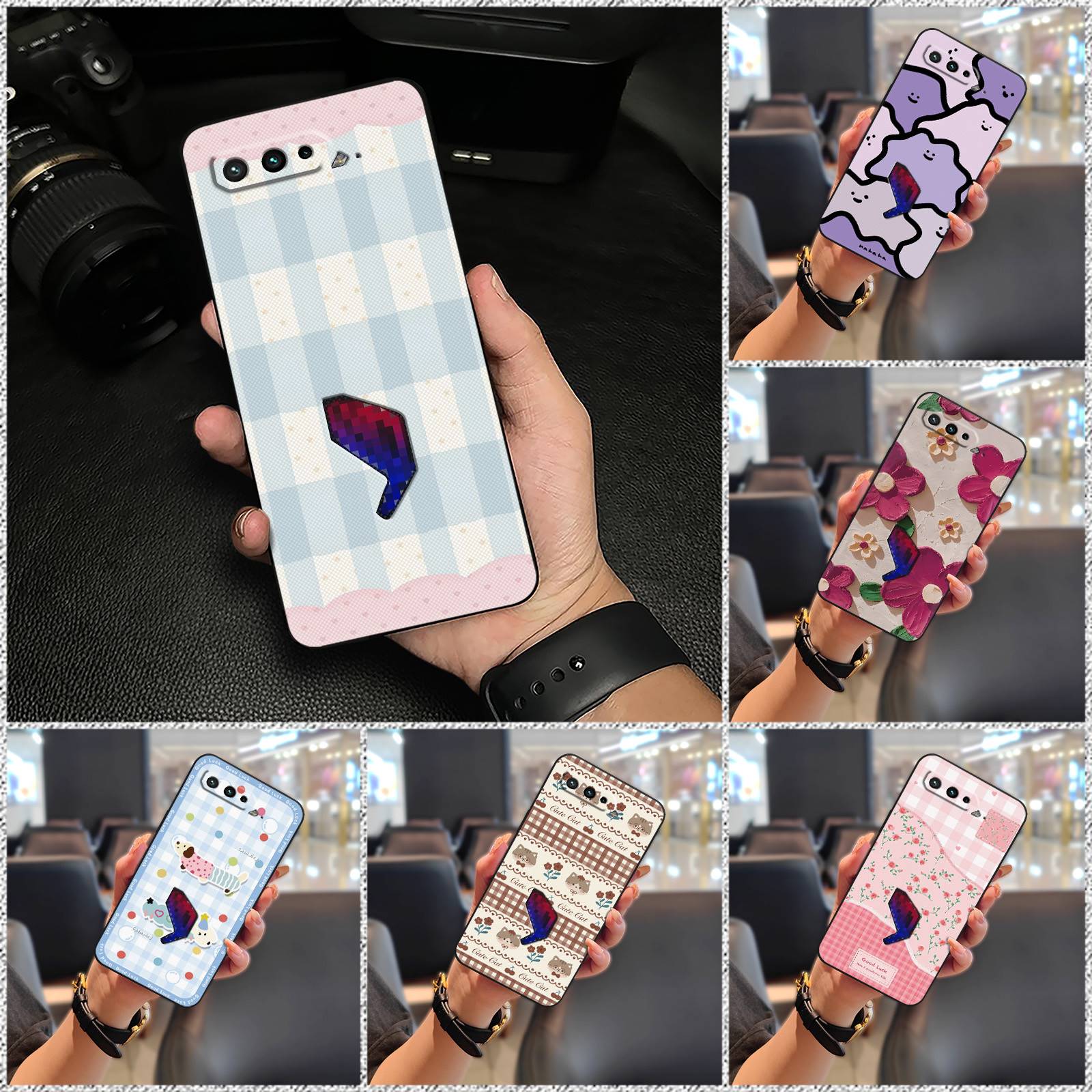 Waterproof Cartoon Phone Case For Asus ROG Phone5/5S/5Pro ...