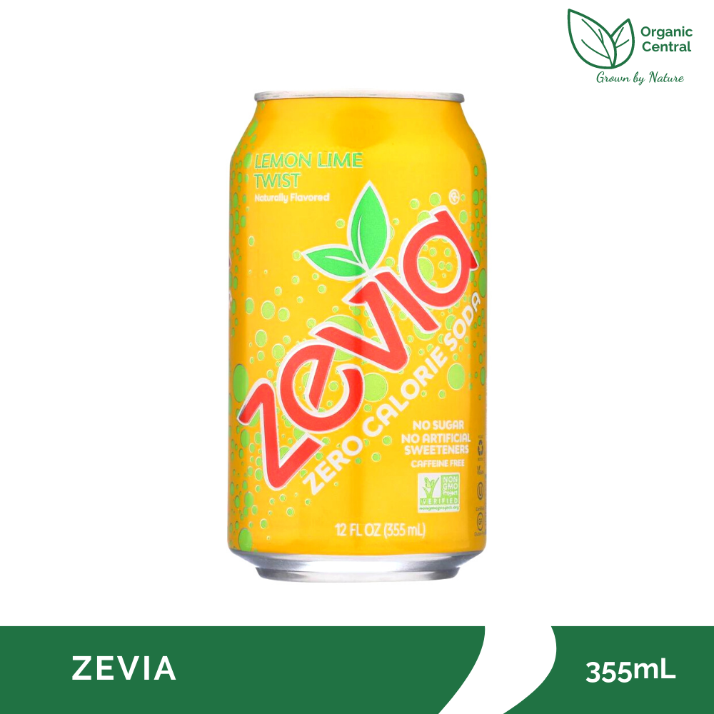 Zevia Lemon Lime Twist Soda 355mL | Lazada PH