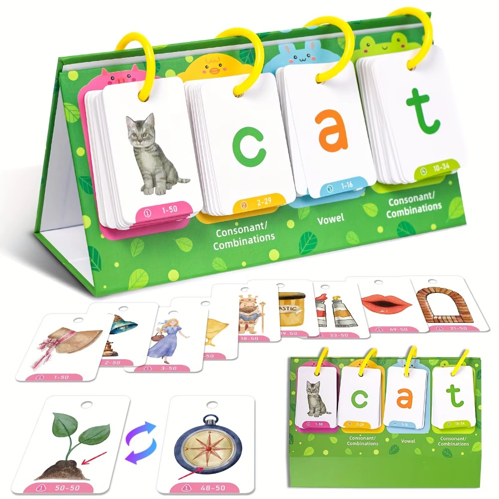 129 Pcs Learning Picture Recognition Visual Word Game Text Recognition ...