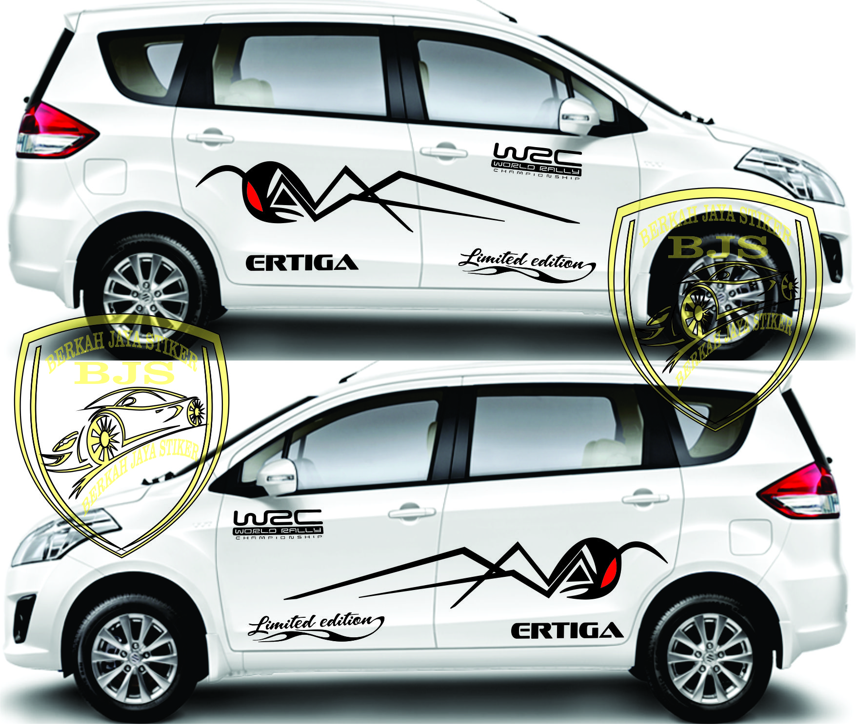 NEW Sticker stiker mobil sticker mobil suzuki ertiga sticker suzuki ...