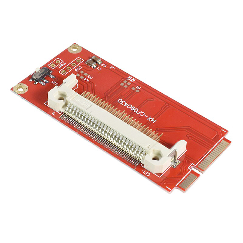 【LuckyBabyFans Store】Cf Cards Compactflash Card To Mini Pci-E Express ...