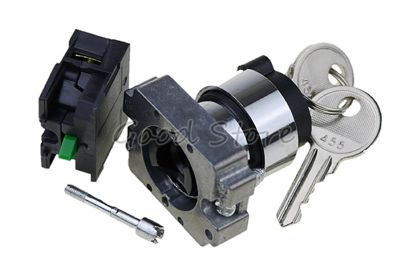 【TopazTrove】1PCS XB2 BG21 xb2-bg21 2 position key operated selector ...