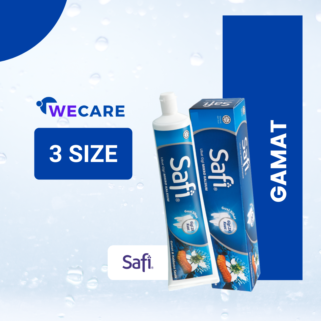 Safi Toothpaste / Ubat Gigi (75g / 175g / 250g) - (Kayu Sugi / Gamat ...