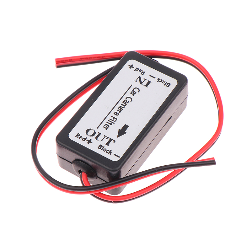 Rectifier DC 12V Power Car Rear View Camera Power Relay Capacitor Auto ...