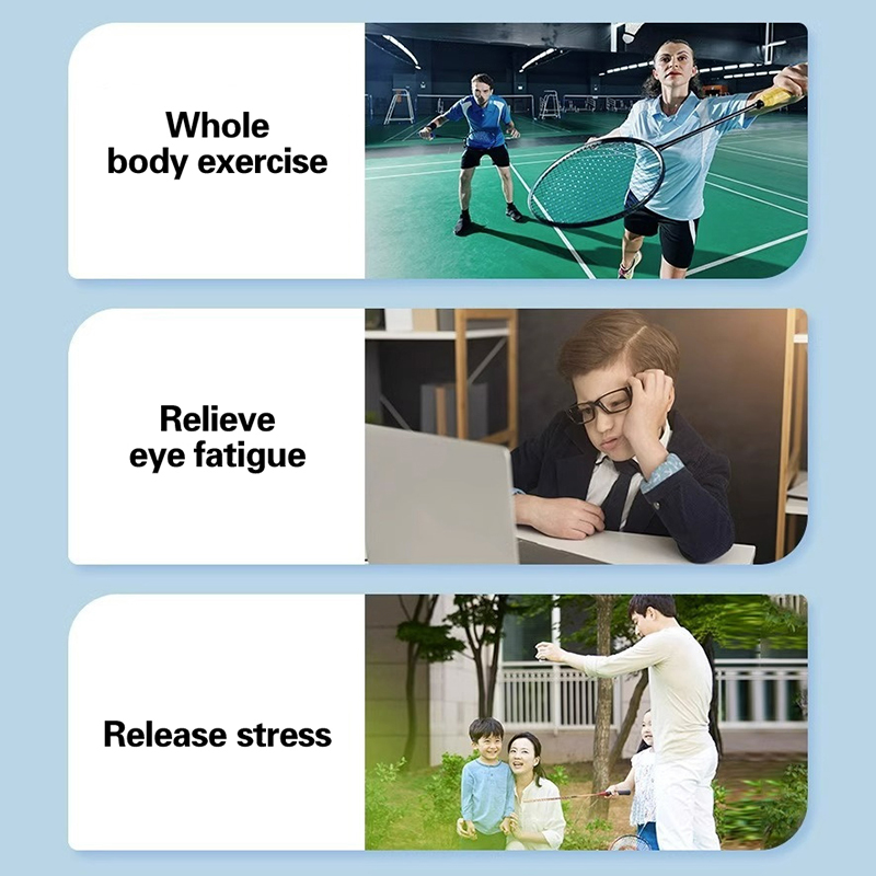 Self Study Trainer Single Badminton Indoor Outdoor Alone Trainer Single ...