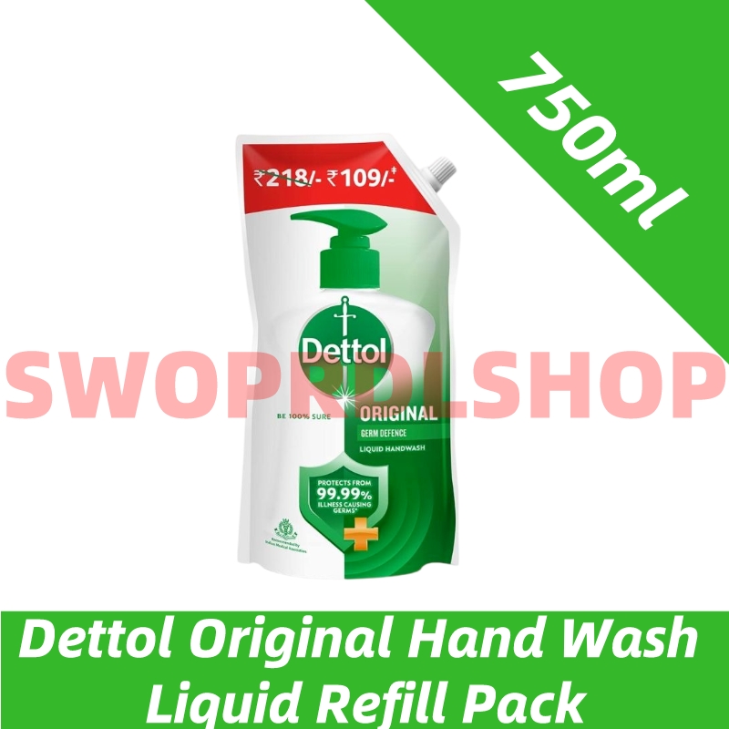 READY SROCK!!! Dettol Original Hand Wash Liquid Refill Pack 675ml/750ml ...