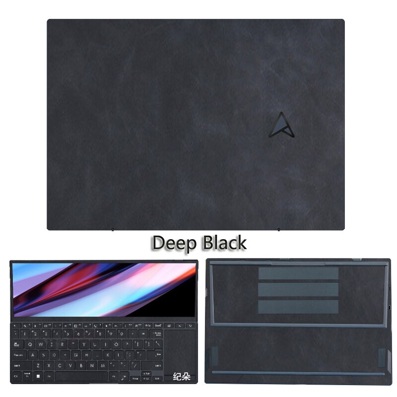 Leather Laptop Case Sticker Skin Cover For ASUS Zenbook Pro 14 Duo OLED ...