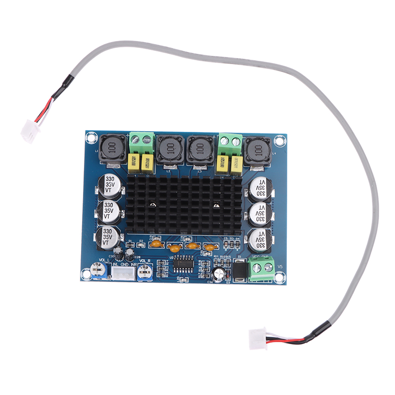 Chip TPA3116 D2 XH-M543 12V 24V 120W*2 Dual Channel Digital Power Audio Amplifier Board 120W X2 ...