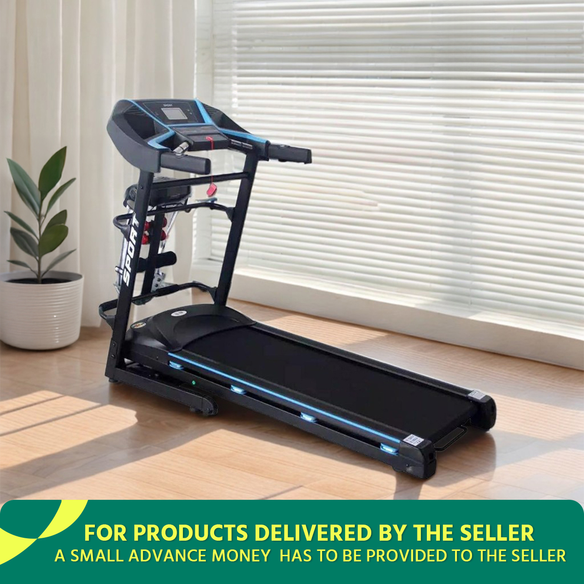 Electric Motorized Multifunction Treadmill Sports 109ds (3.5HP) | Daraz ...