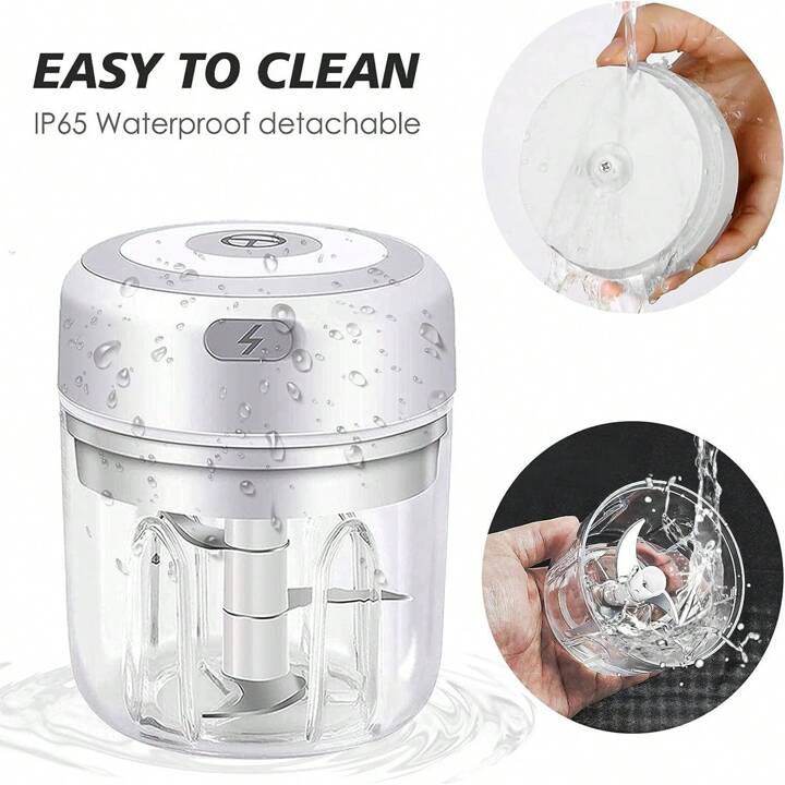 Smartcraft Intelligent Electric Garlic Machine, Mini Garlic Chopper ...