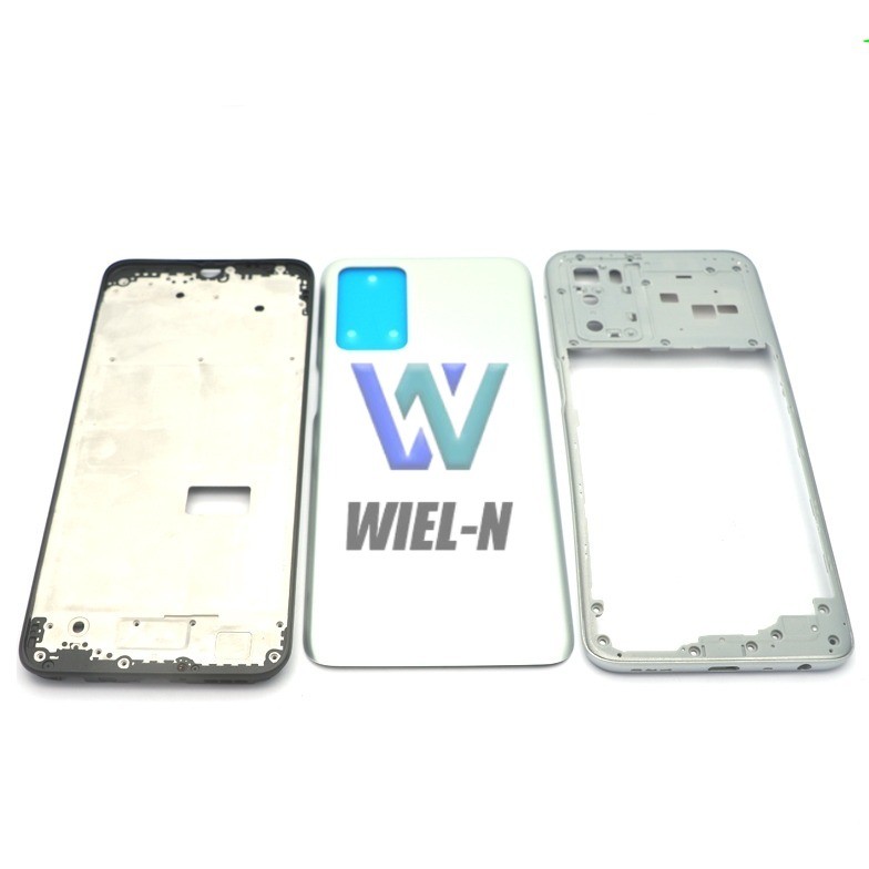 For OPPO A16 full set back shell back battery glass cover with LCD ...